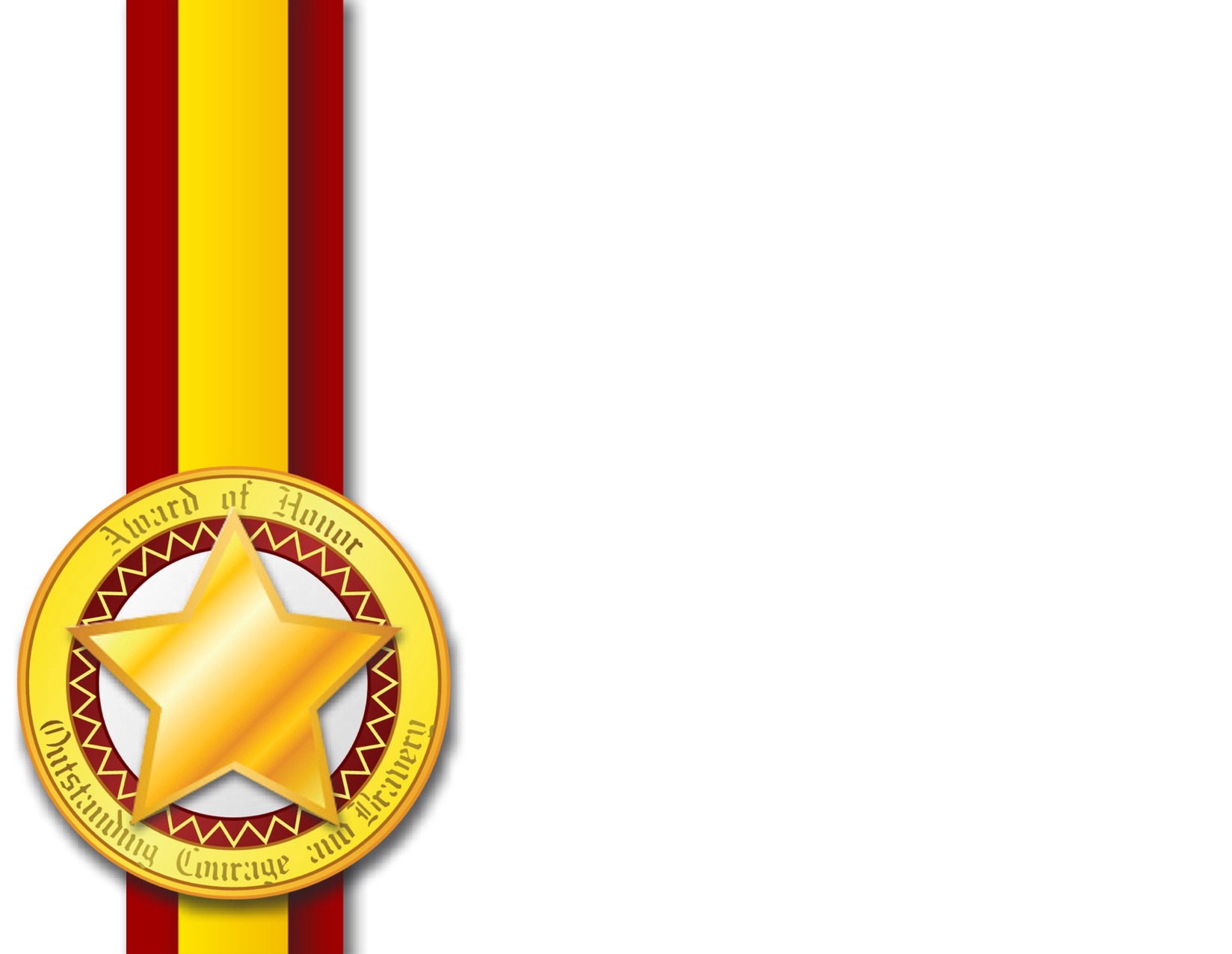 Bravery Medal Clipart
